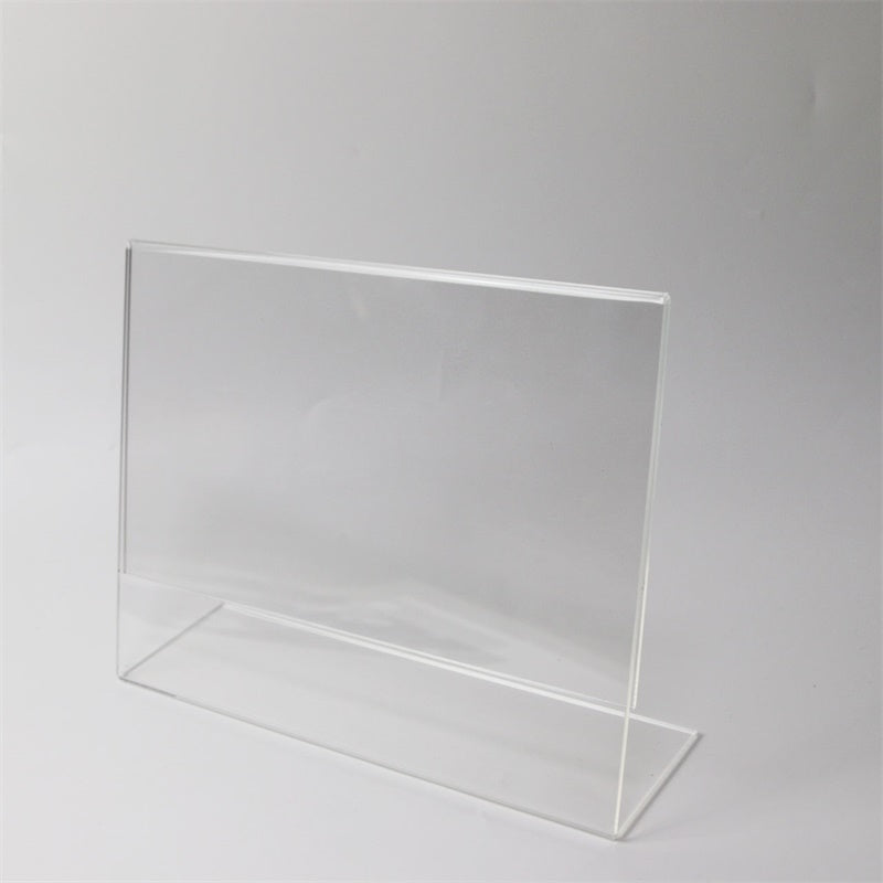L Shaped Stand A4 Acrylic Ad Frame | Nejoom Stationery