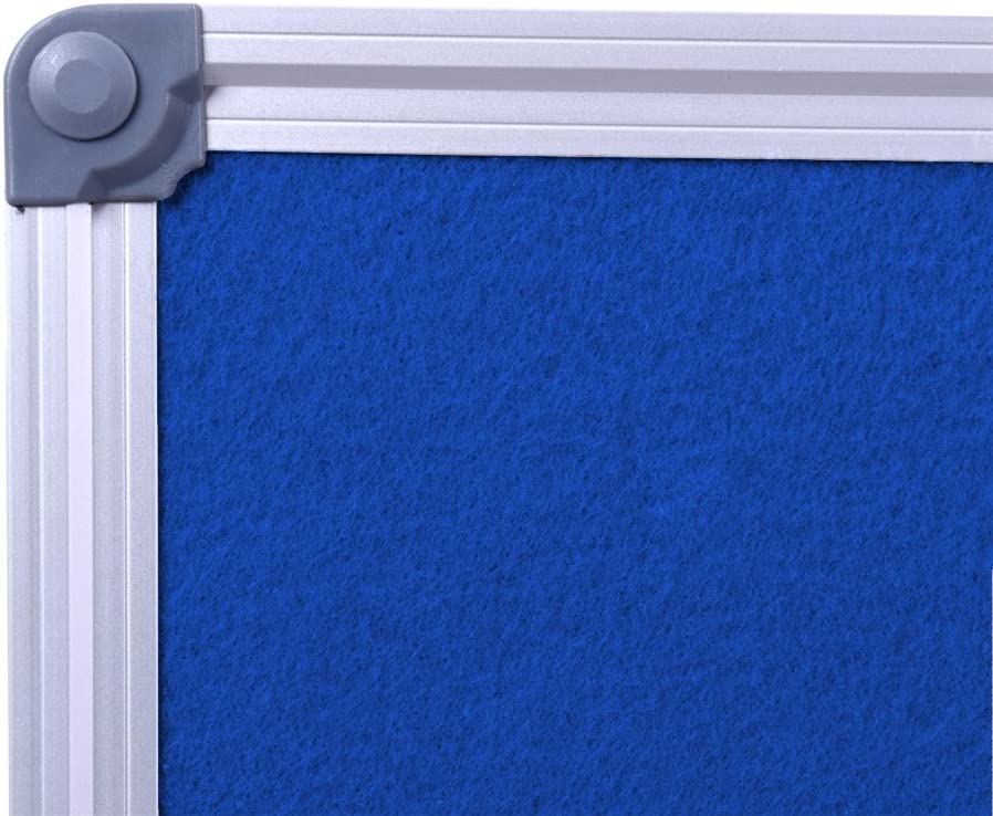 Partner Cork Felt Board Office Reversible Cork/Felt Notice Board ...