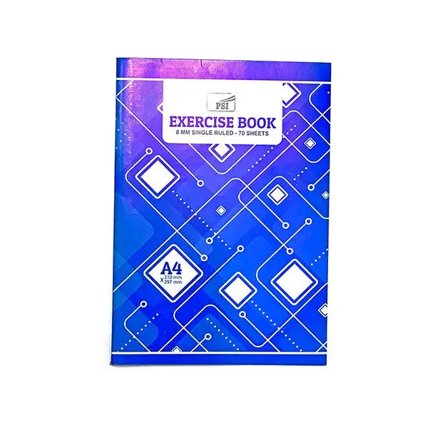 Buy PSI Exercise Book A4 Single Ruled - 6 Pcs| Nejoom Stationery